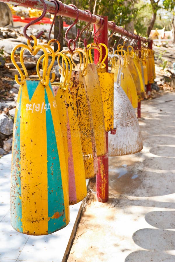 Many bells stock photo. Image of buddhist, decoration - 28817578