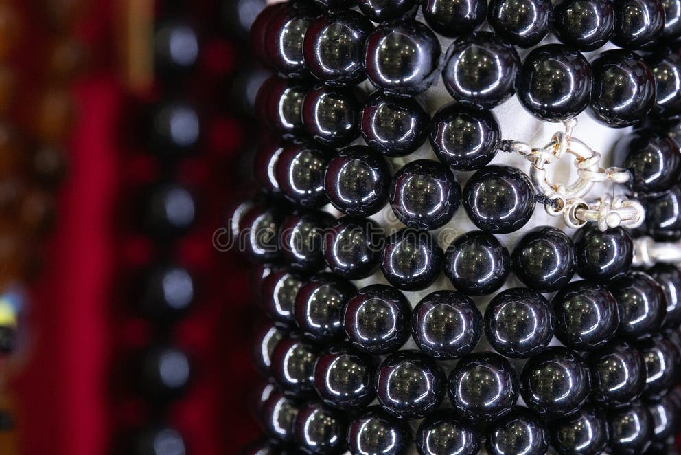 Black Pearls in Polynesia Cook Islands Stock Photo - Image of pearl ...