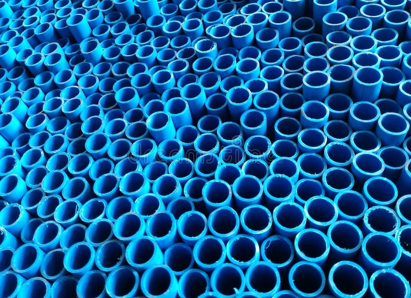 Many blue pipe stock image. Image of tube, detail, industry - 94351273
