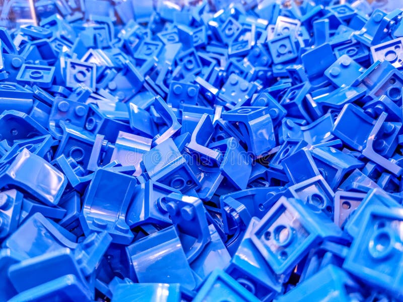 Blue Plastic Blocks Together Stock Image - Image of legos, lego: 275472619