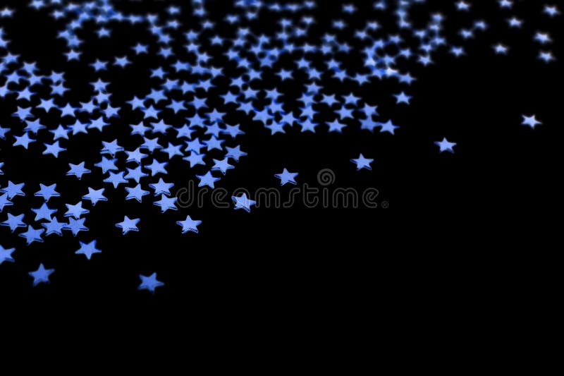 Many blue stars stock image. Image of isolated, decoration - 16425651