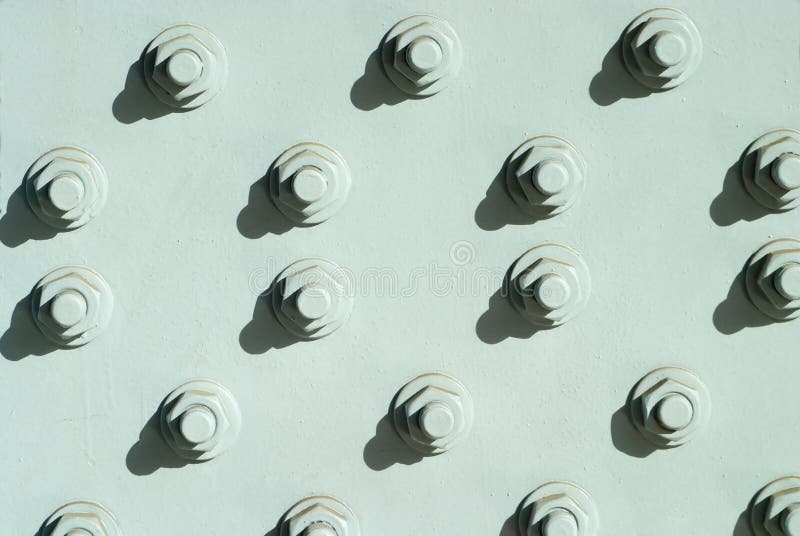 Many Bolts with Screw-nuts Closeup Stock Image - Image of objects, bolt ...