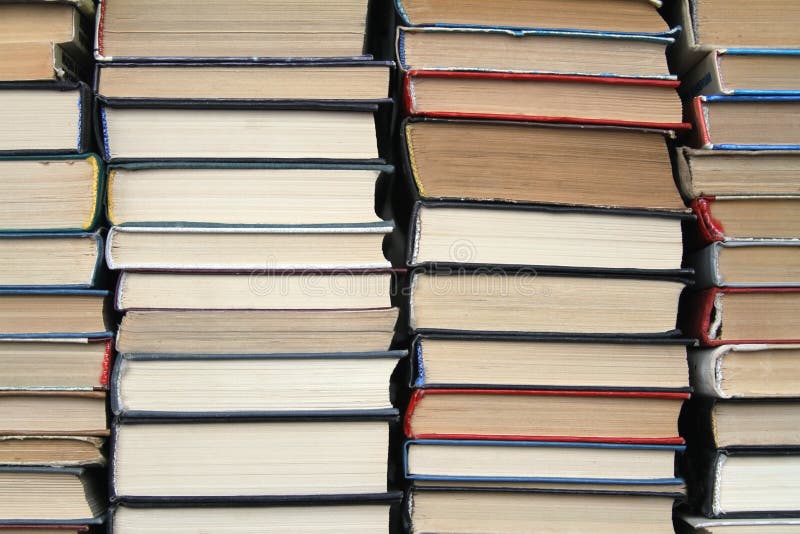 Many books stock image. Image of pile, literature, information - 18835717