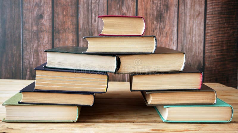 Many Books Pile, Library Oncept, Books Shop Stock Image - Image of exam ...