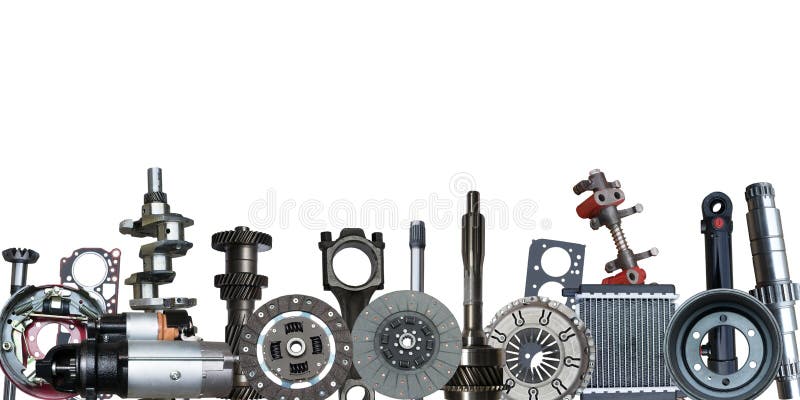 Borders of Automotive Parts Stock Image - Image of background, object ...