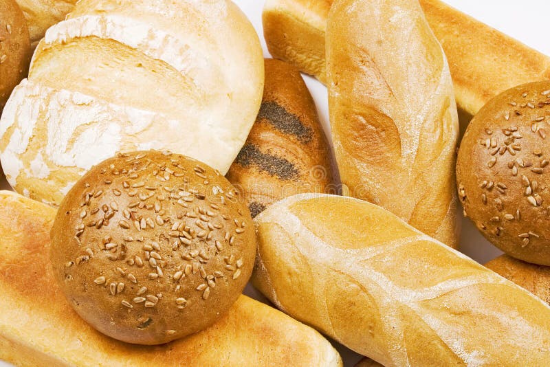 Many bread stock image. Image of breads, flour, bread - 16105413
