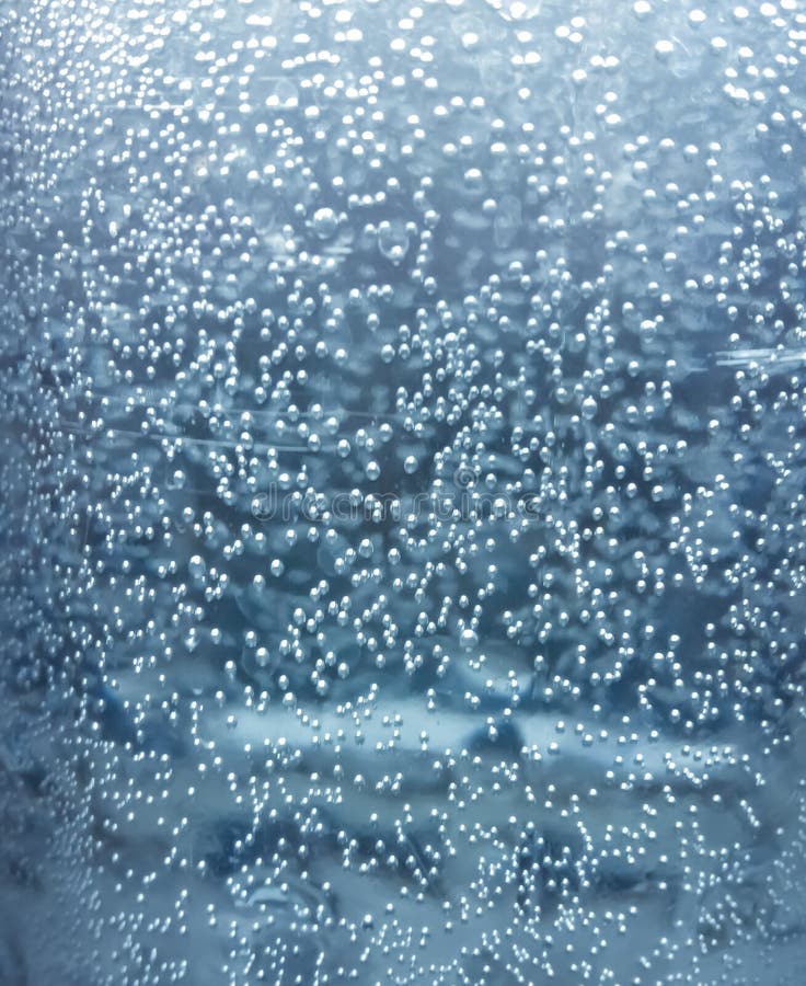 Many Bubbles in the Fresh Mineral Water Background Stock Image - Image ...