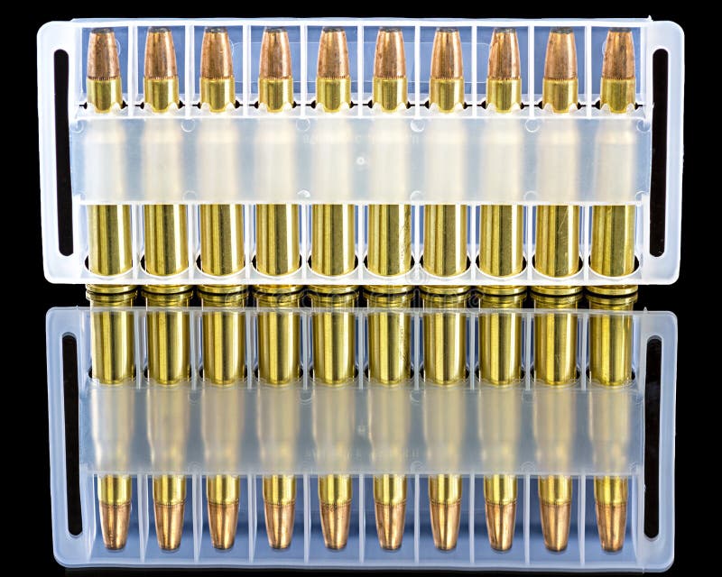 Gun Ammunition Bullets Different Sizes Stock Photo - Image of bullets ...