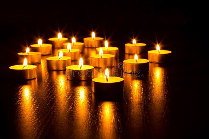 Candles stock photo. Image of flame, brightly, card, light - 21431736