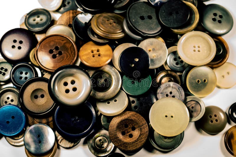 Many Buttons stock image. Image of retro, collection - 151009431