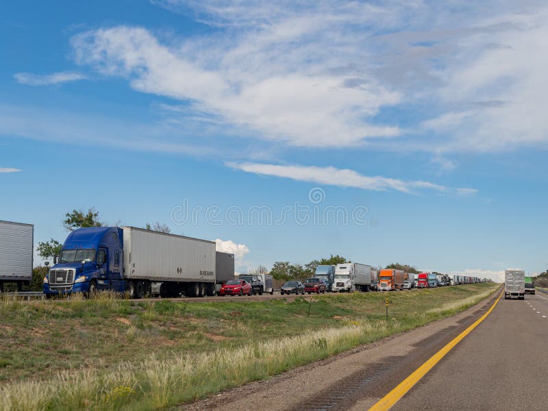 Many Car Stuck on the Highway Editorial Stock Photo - Image of daytime ...