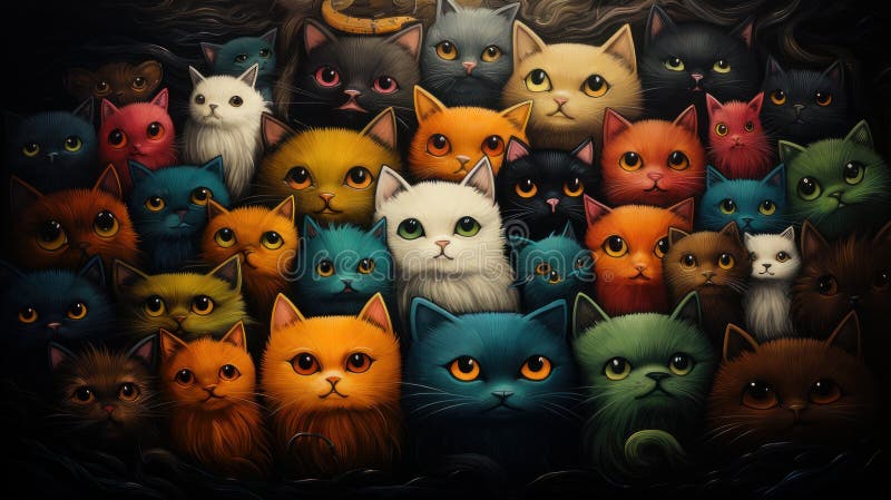 Anime Cats Stock Illustrations – 845 Anime Cats Stock Illustrations ...