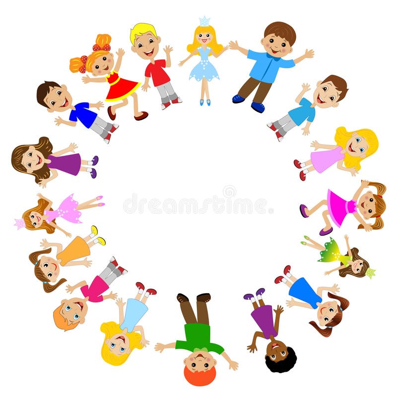 Children Circle Stock Illustrations – 84,538 Children Circle Stock ...