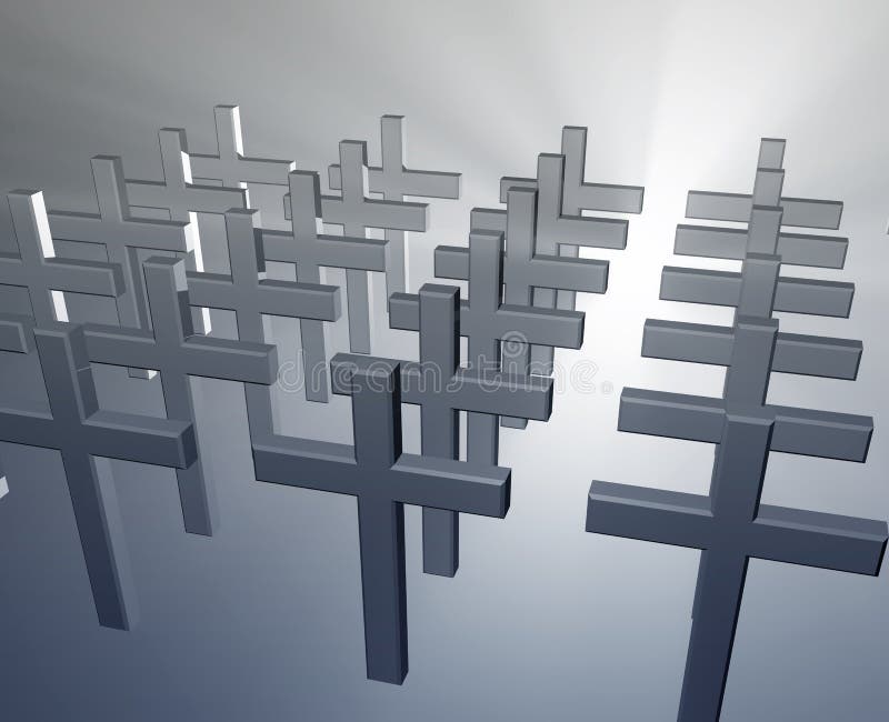 Many christian crosses stock illustration. Illustration of clipart ...