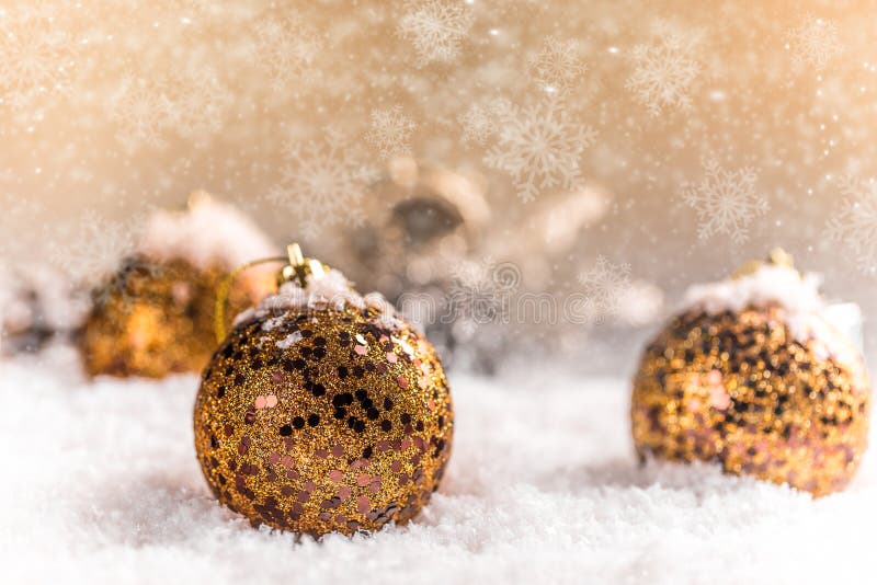 Many Christmas balls stock image. Image of snowflake - 63509703