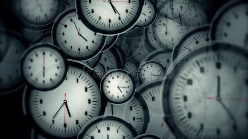 Many Clocks Timelapse stock footage. Video of hand, second - 45951846