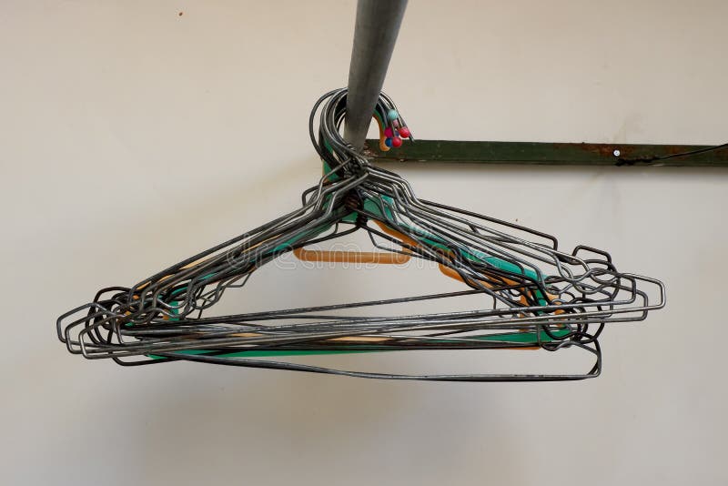 Wire hanger stock image. Image of design, clothes, cable - 251828913