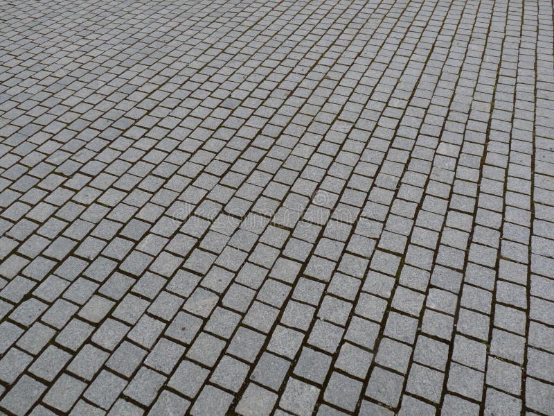 Many Cobblestones, a Paved Square Stock Image - Image of square ...