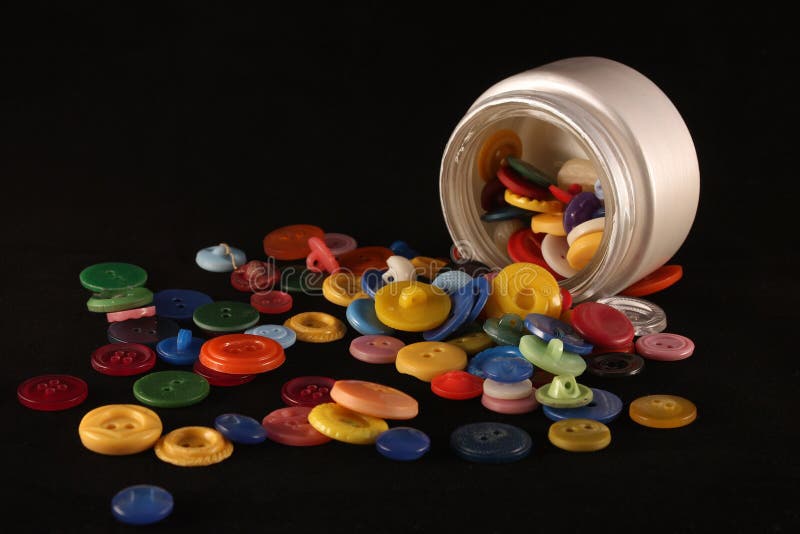 Many colored buttons stock photo. Image of circle, clothes - 11609218