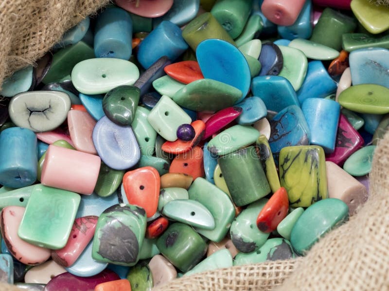 Many Colored Buttons of Various Shapes on Each Other Stock Image ...