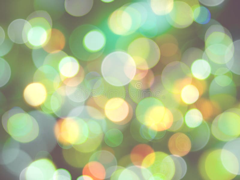 Many Colored Glowing Bright Soft Round Lights Abstract Stock Image ...