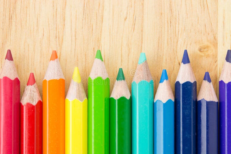 Many colored pencils stock photo. Image of brown, orange - 59021806