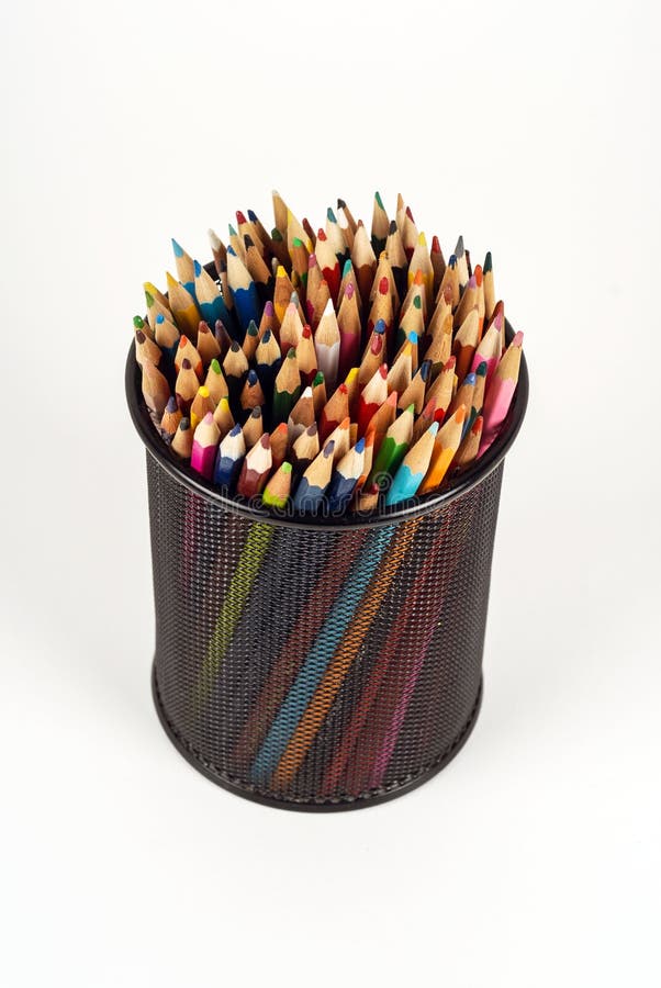 Many colored pencils stock image. Image of paint, pastel - 31004207