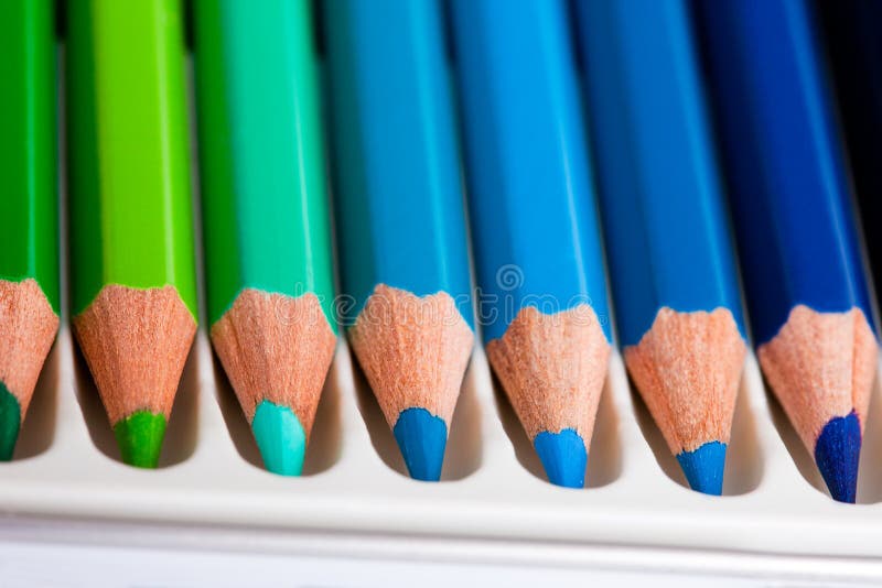 Many colored pencils stock image. Image of designing - 39389173