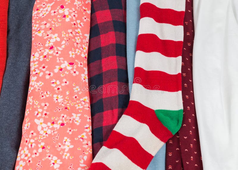 Many Colorful Fabric Cloth Textures with Patterns Stock Photo - Image ...