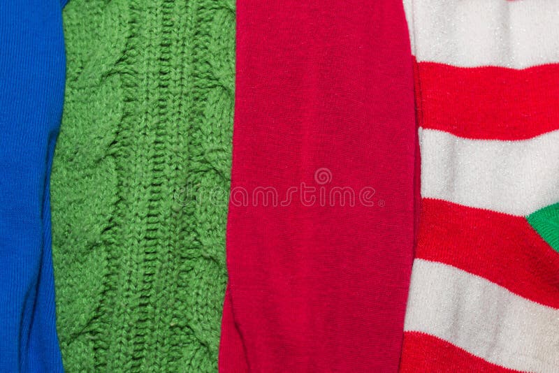 Many Colorful Fabric Cloth Textures with Patterns Stock Image - Image ...