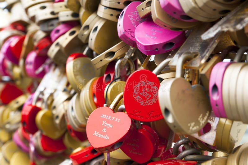 Japanese Love Locks Stock Photos - Free & Royalty-Free Stock Photos ...