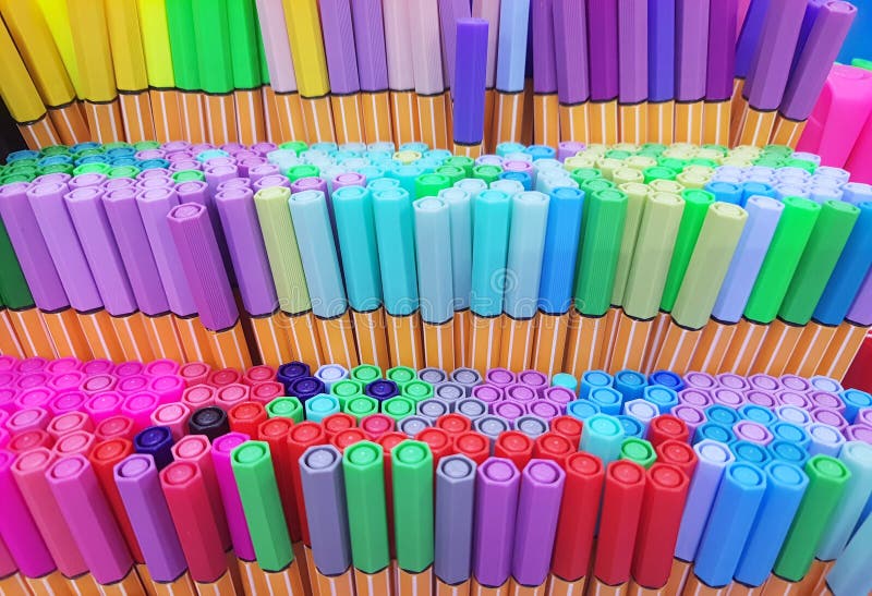 181 Stationery Store Color Marker Pens Stock Photos - Free & Royalty ...