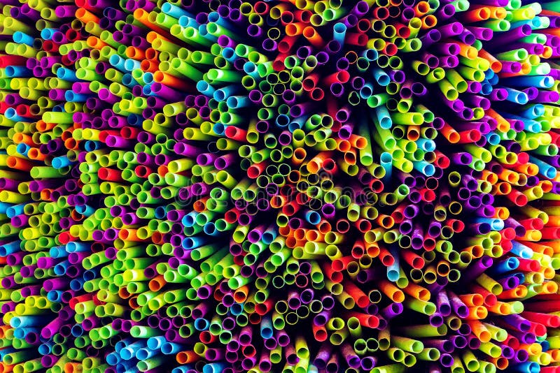 A many colorful straws stock photo. Image of background - 169168226