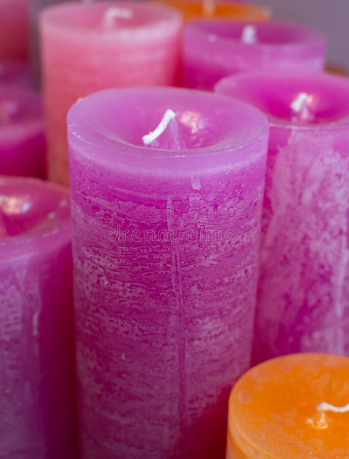 Unlit Candles Picture. Image: 1800858