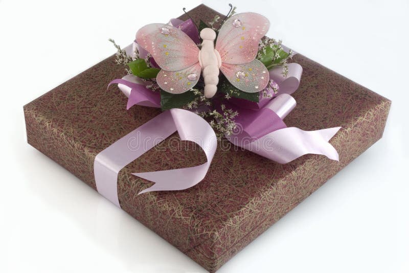 Many-coloured gift box stock photo. Image of holiday, flowery - 3538402
