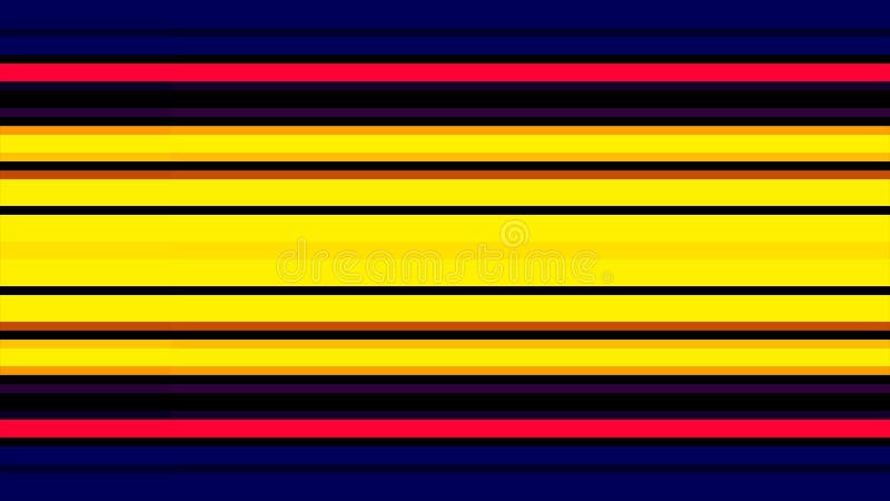 Many Colourful Lines Horisontal Wall Background Stock Illustration ...