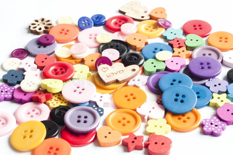 Many colours of buttons stock photo. Image of circle - 54849328