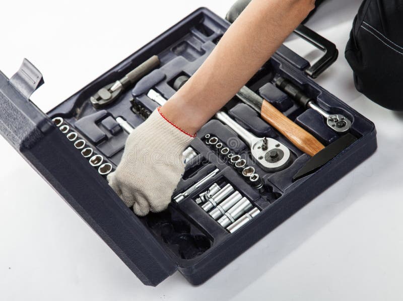 Many construction tools stock photo. Image of glove, choose - 30445166