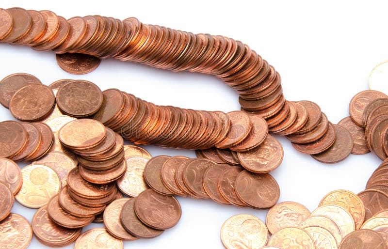 Many copper coins stock image. Image of growth, currency - 40611597