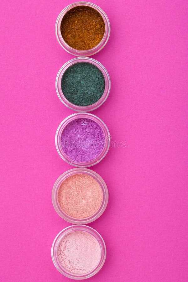 Many cosmetics, top view. stock photo. Image of neon - 70123412