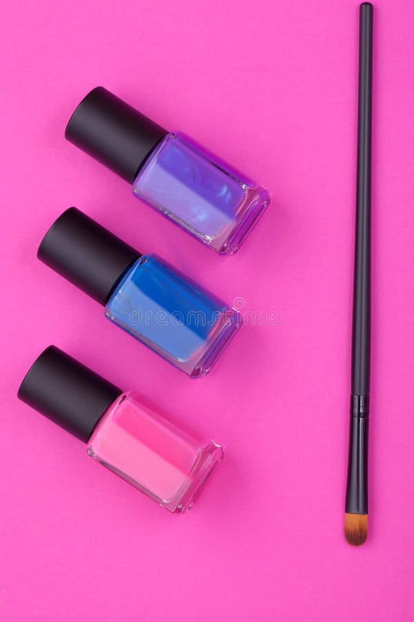 Many cosmetics, top view. stock photo. Image of glamor - 70123492