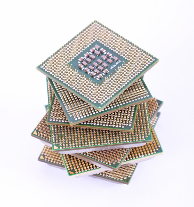 Many cpu stock image. Image of machine, green, circuit - 33145697