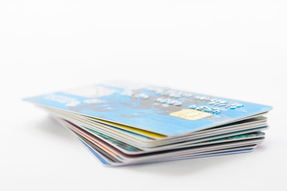 Many Credit Cards stock photo. Image of bank, closeup - 30554172