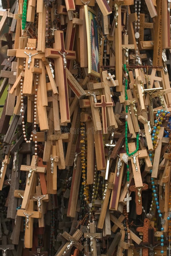 Many crosses stock photo. Image of rosary, cross, peace - 260520