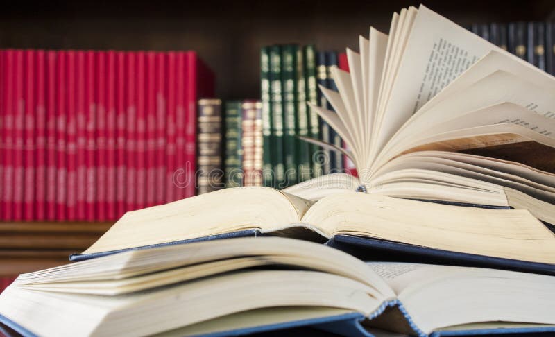 Many different books stock image. Image of office, information - 25573297