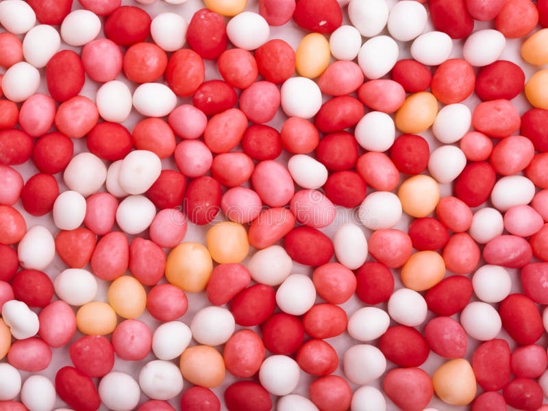 Many Different Color Candies As Background, Top View Stock Image ...