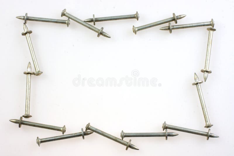 Many Different Fasteners and Dowels on Light Blue Background, Flat Lay ...