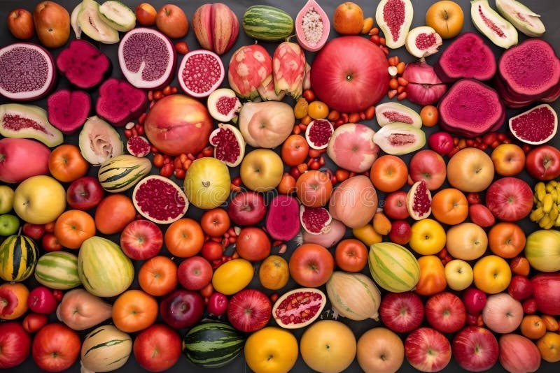 Many Different Fresh Fruits Stock Illustrations – 220 Many Different ...