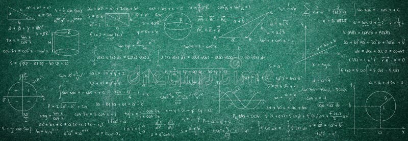 Many Different Math Formulas Stock Illustrations – 12 Many Different ...