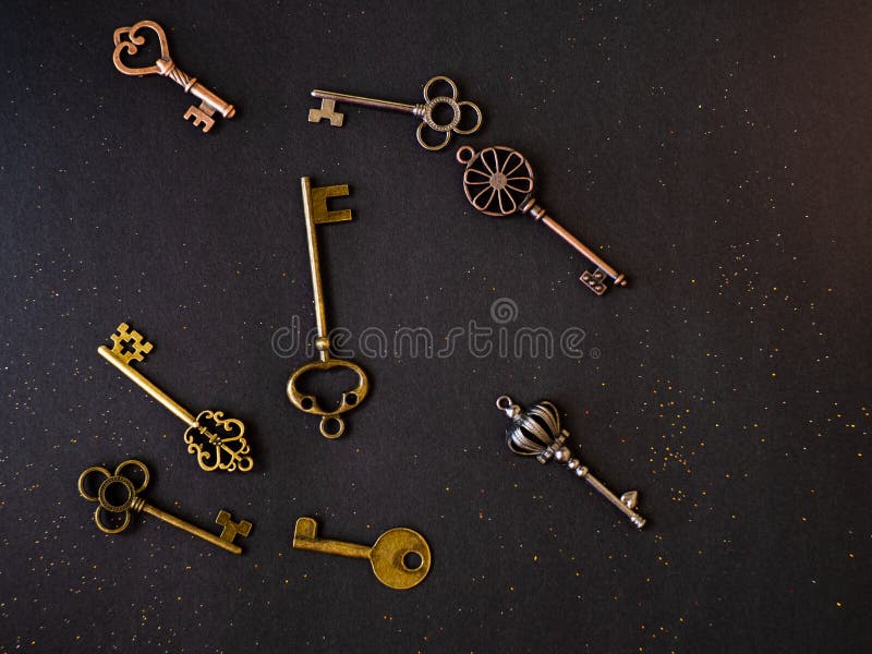 Many Different Old Keys from Different Locks, Scattered Chaotically ...